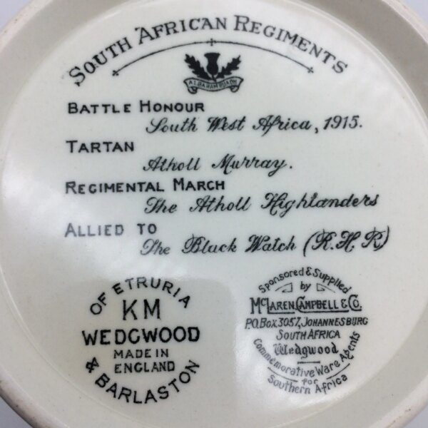 Wedgwood 'Keith Murray' Transvaal Scottish Tankard