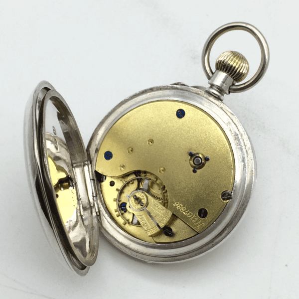 Victorian Silver ‘Full Hunter’ Pocket Watch ‘Thomas Peter Hewitt ...