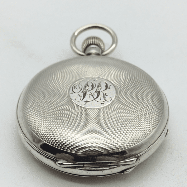 Victorian Silver ‘Full Hunter’ Pocket Watch ‘Thomas Peter Hewitt ...